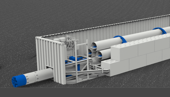 TUM Boring - Tunnel Boring Machine