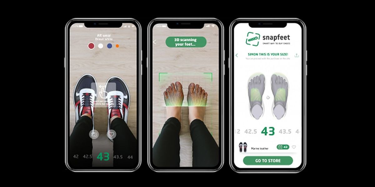 Computer vision for virtual footwear fitting and shoe size suggestion