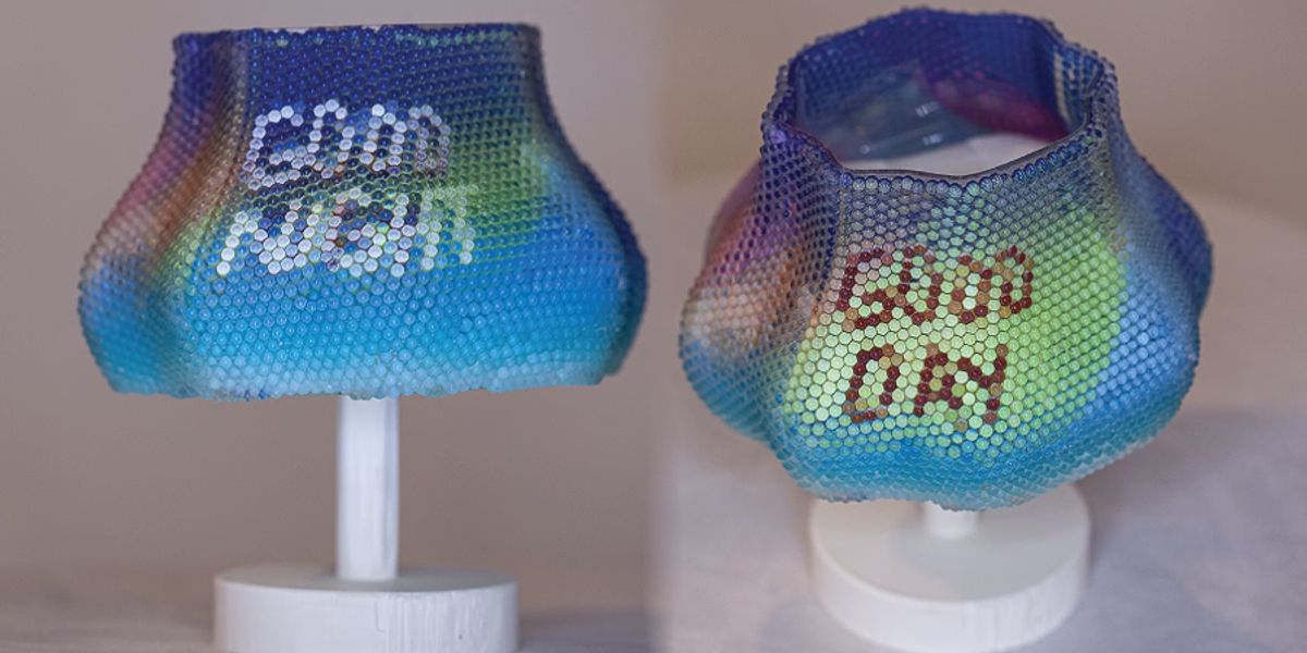 3D printed in a single pass, these objects demonstrate the potential ...