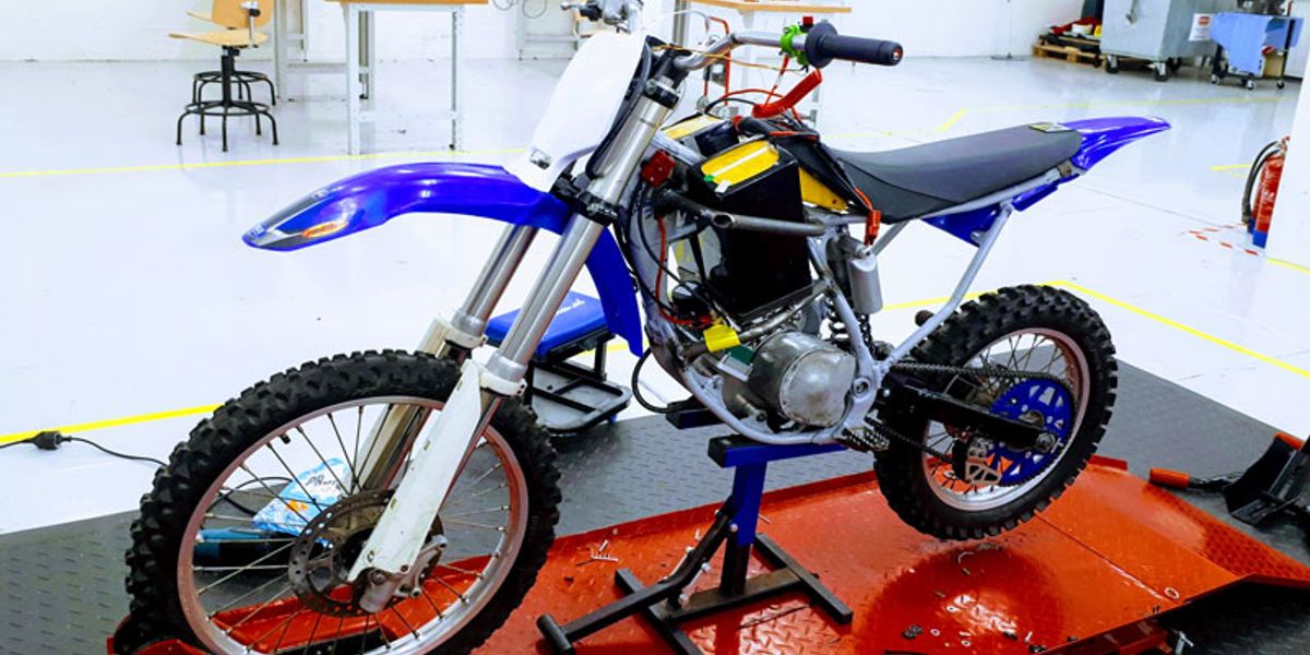 The challenge: Build and race an electric motocross bike in 2 months